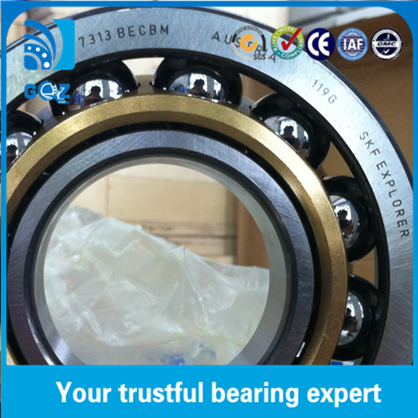 7322 Headstock Gear Angular Contact Ball Bearing 3600 r / min Limiting ...