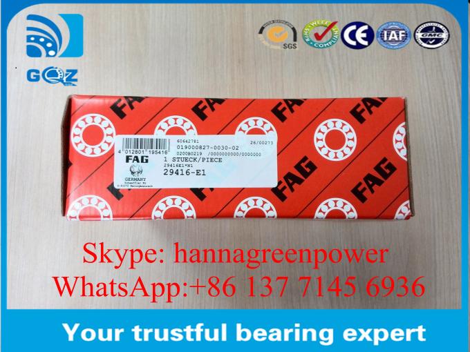 29413-E1 29413-E Single Row Thrust Spherical Roller Bearing 65x140x45mm