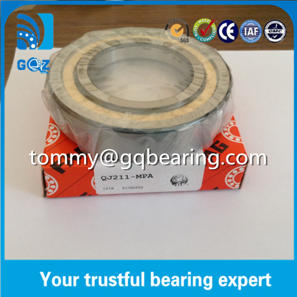 Chrome Steel Angular Contact Ball Bearing , Four Point Ball Bearing ...