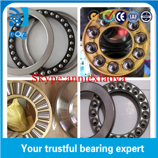 Brass Cage Thrust Roller Bearing , High Speed Thrust Bearing 293/710EM