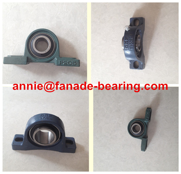 Plastic 30MM Pillow Block Bearing / High Precision Plummer Block Bearing