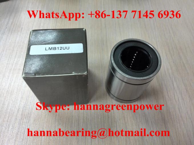 LMB12UU Linear Busing LBB12UU Linear Ball Bearing 19.05x31.75x41.275mm