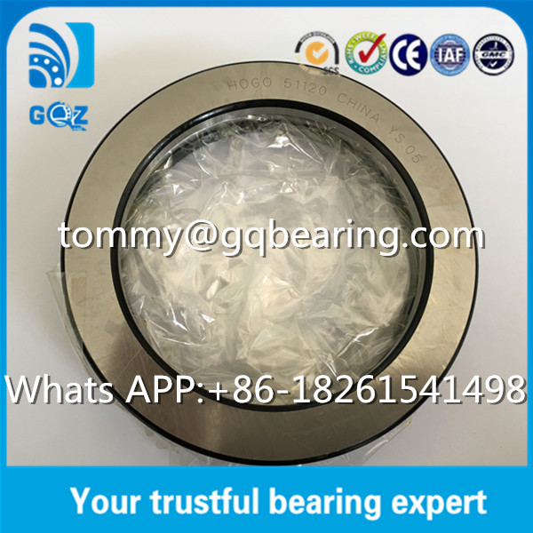 Chrome Steel 25 Balls Thrust Ball Bearing 51120 Good Performance 100* ...