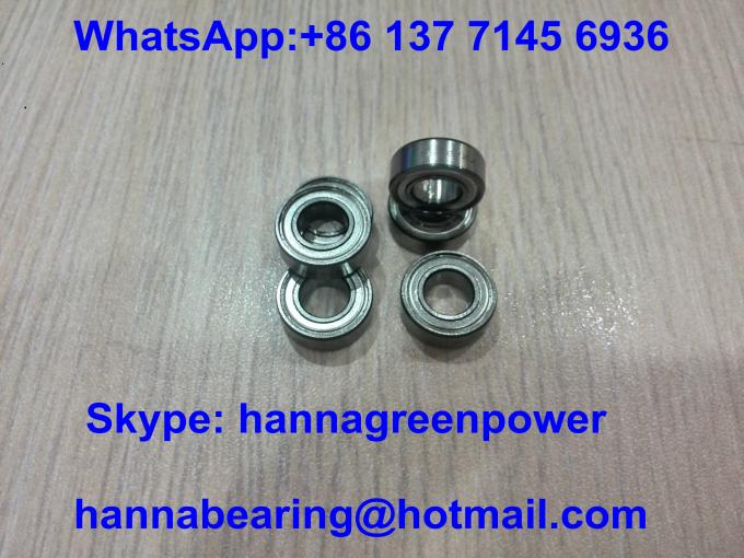 MR128ZZ Low Noise Miniature Ball Bearing , MR128 High Speed Car Wheel ...