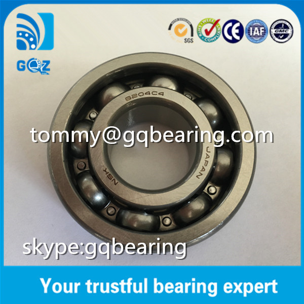 C4 Clearance Open Type Automobile Ball Bearings / High Precision Ball ...