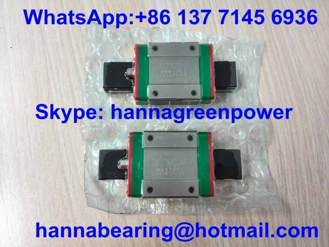MGN15CH Guide Rail Block MGN15CC Linear Motion Ball Bearing MGN15C ...