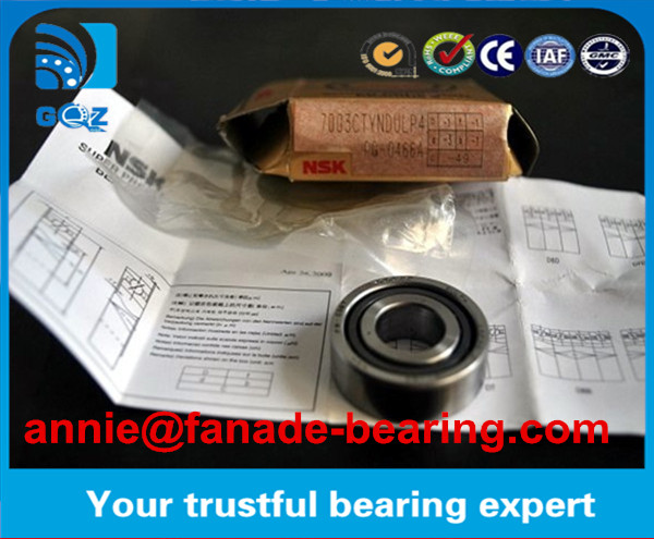 Single Row Open Seal Angular Contact Ball Bearing 7907CTYNSULP4 ...