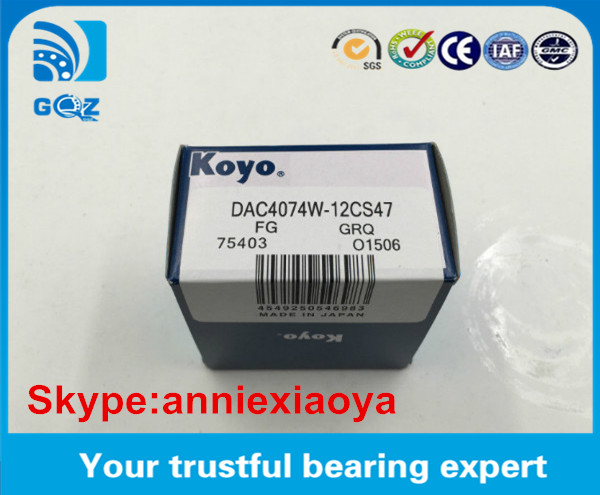 New packing Koyo Wheel Hub Bearing KOYO DAC4074W-12CS47 Auto wheel hub ...
