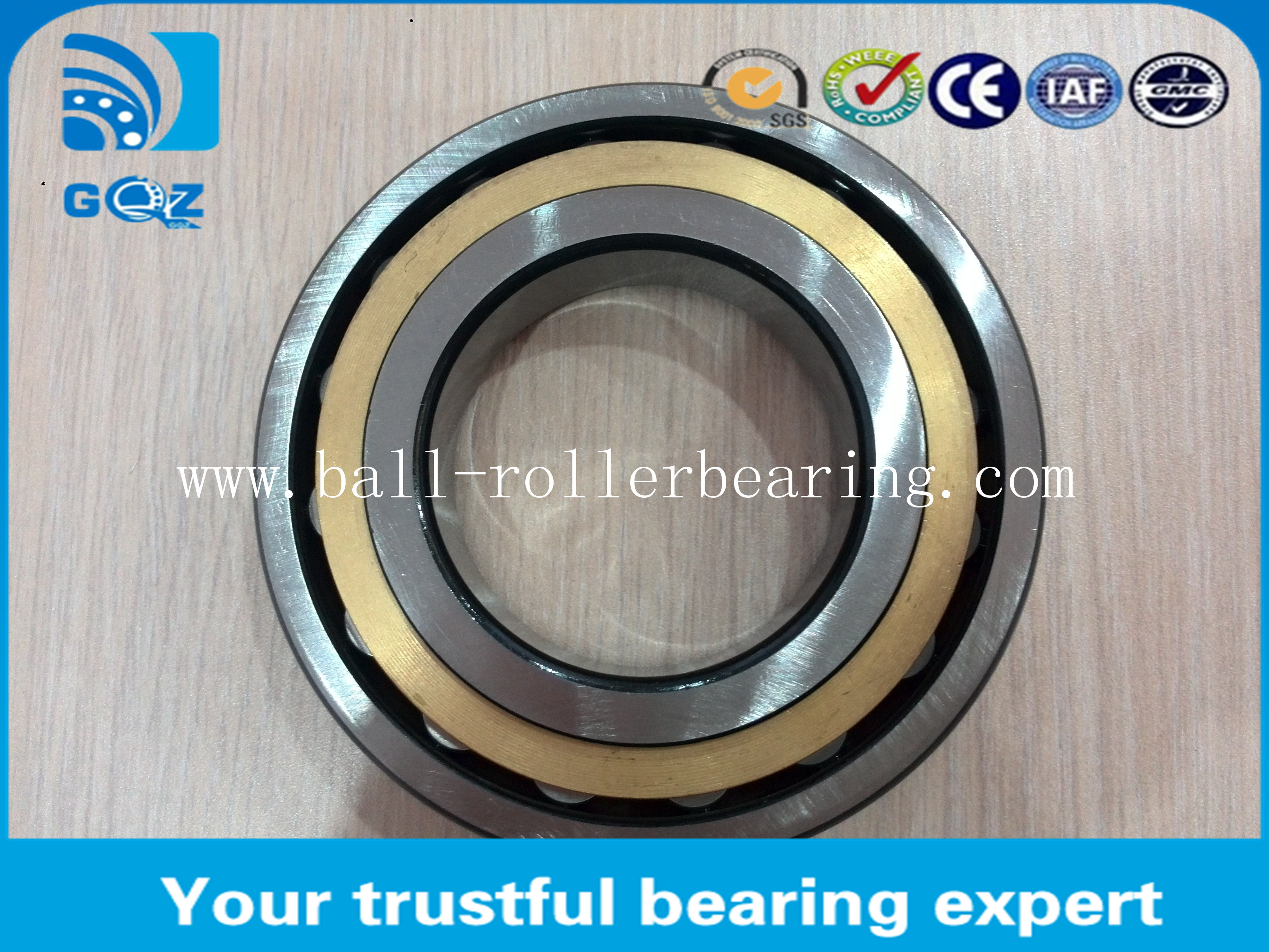 Polyamide Cage 20208-TVP Spherical Roller Bearings Durable 40 X 80 X 18 mm