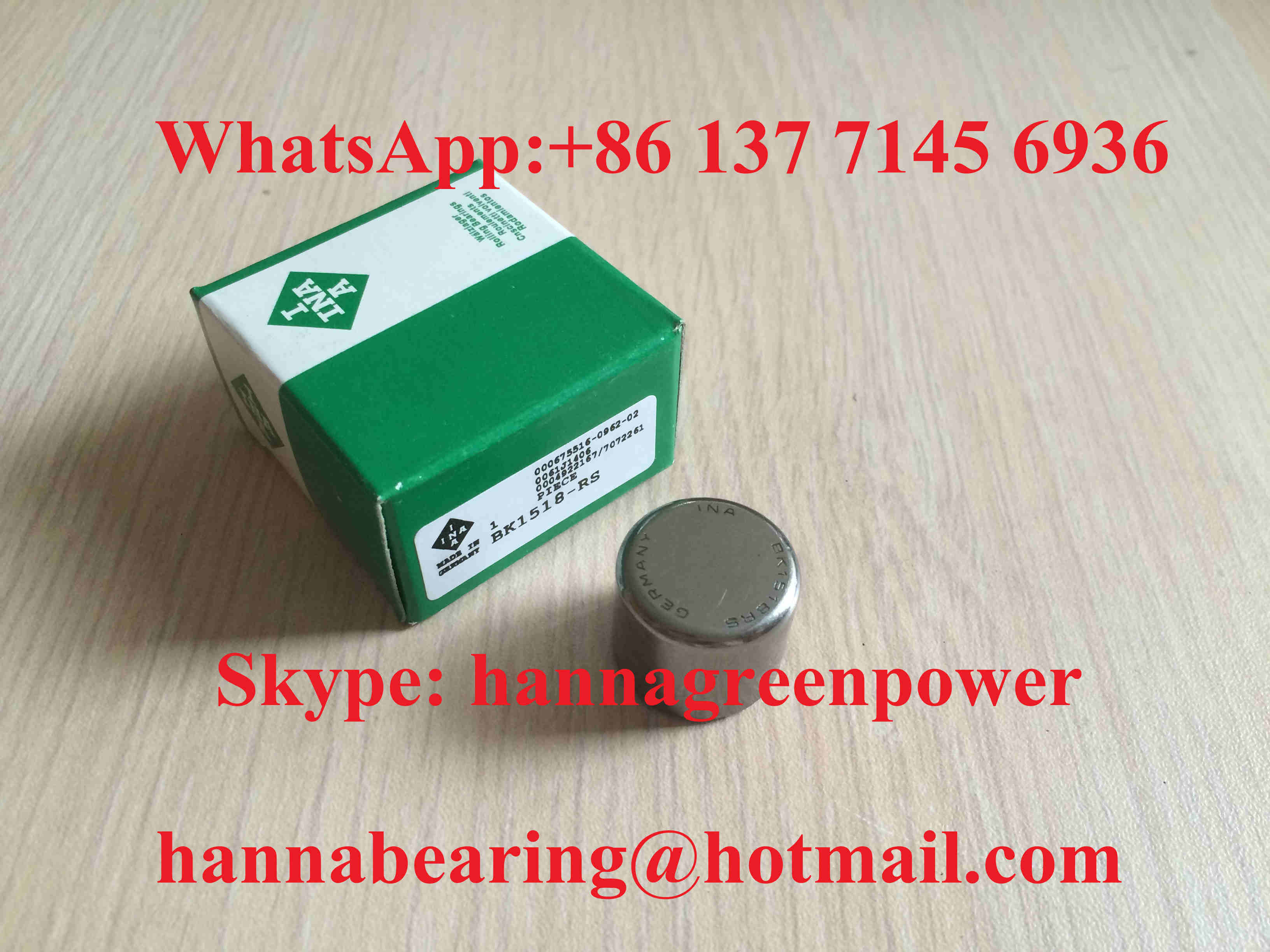 Needle Bearing BK1512-RS BK1512 Closed End Drawn Cup 15x21x12mm