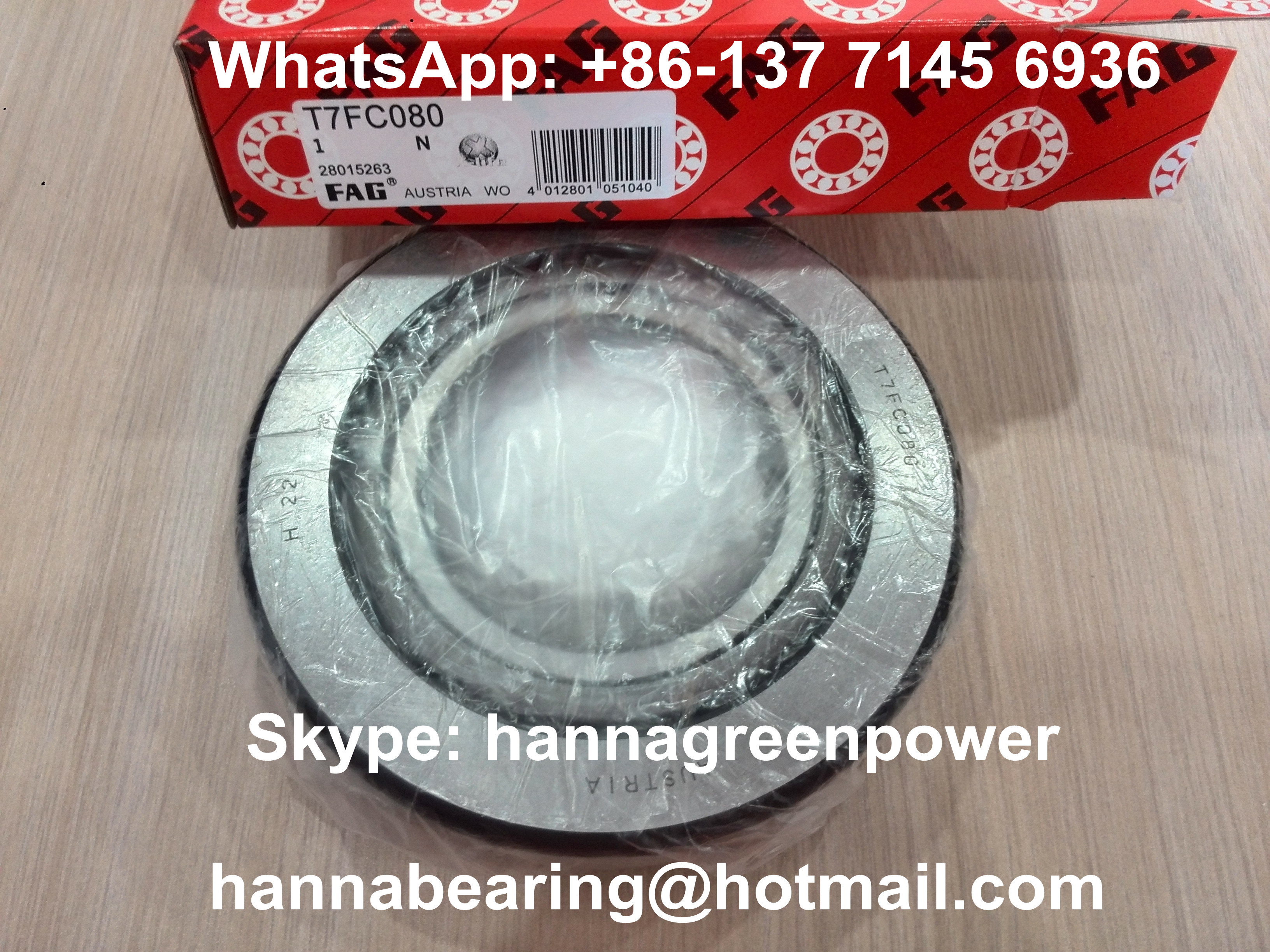 T7FC075-XL Metric Size Tapered Wheel Bearings T7FC 075/QCL7C 75x150x42mm