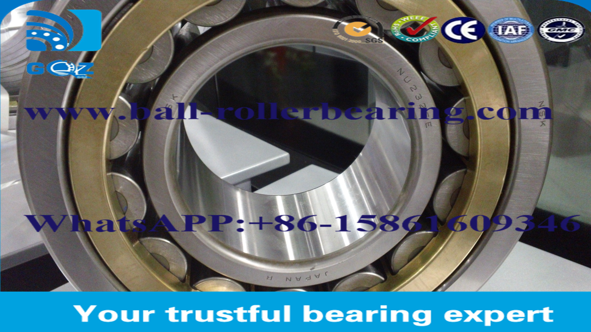Cylindrical Tapered Roller Bearing NU2326E Size 130*280*93 / Quality P0 ...