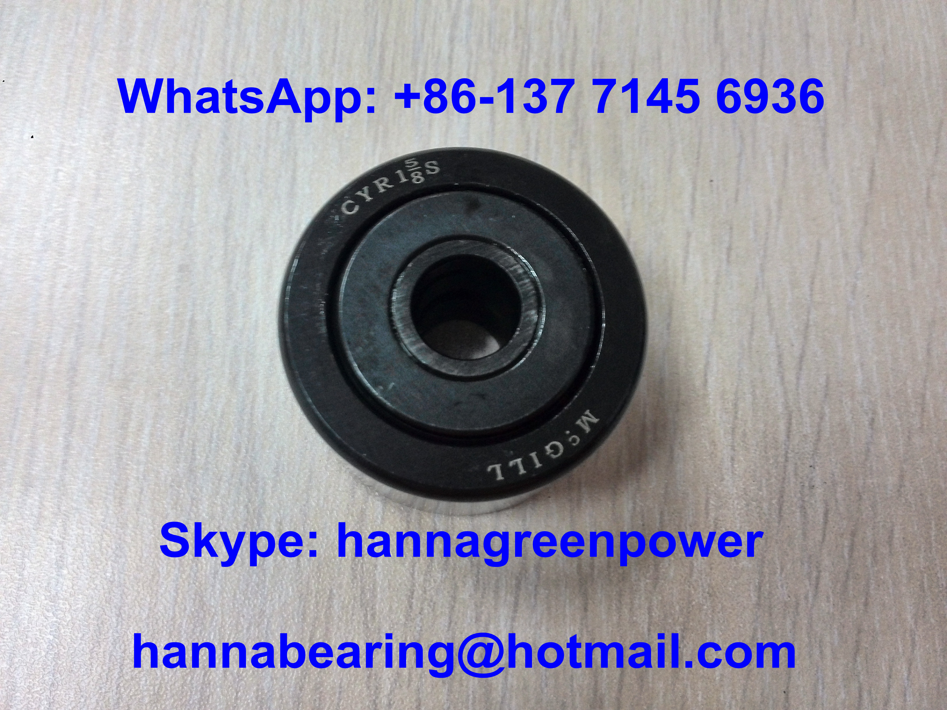 Lubri Disc Seals Yoke Type Cam Follower Bearing , CYR-1 5/8-S Track ...