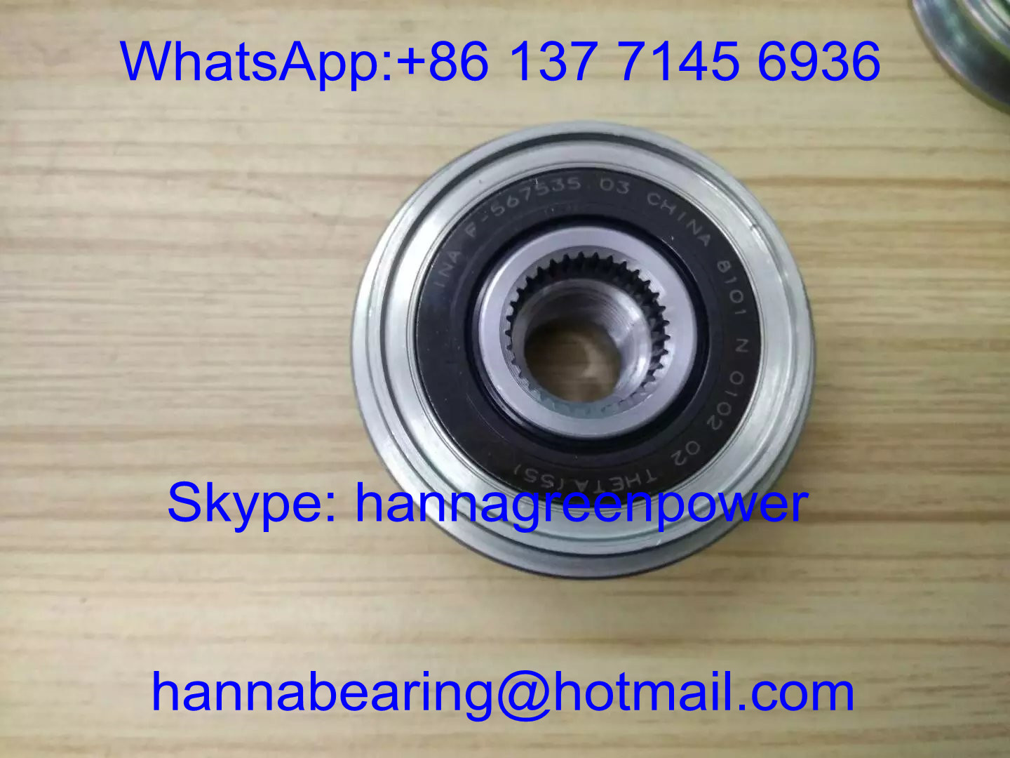 F-552901.02 / F-567535 03 / F-239973.04 Freewheel Clutch Alternator F ...