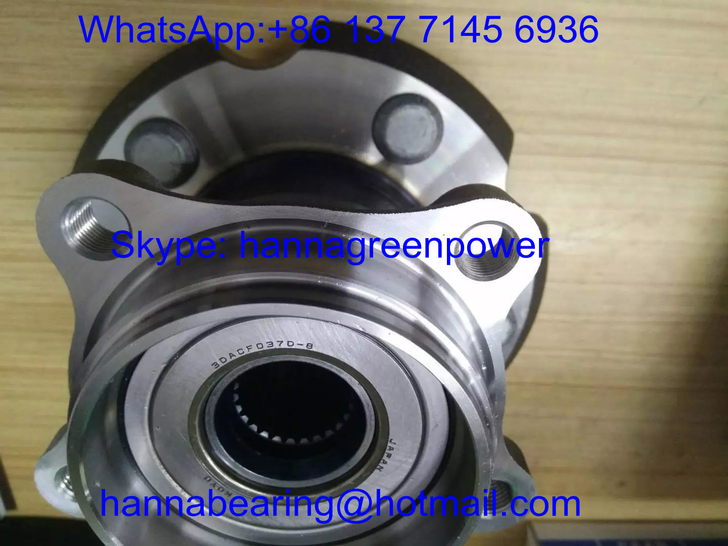 3DACF037D-8 Wheel Hub Bearing for Driving Wheel / 3DACF037D8 The 3rd ...