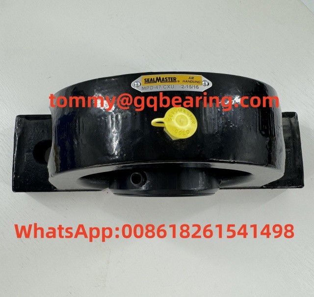 2-15/16 Bore Sealmaster MPD-47 CXU Two Bolt Pillow Block Ball Bearing Cast Iron Material