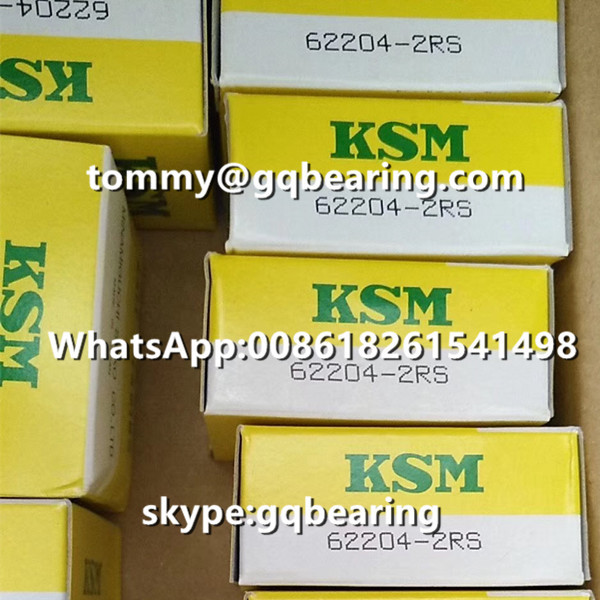 Japan Origin KSM 62207-2RS Rubber Sealed Deep Groove Ball Bearing 35 x ...