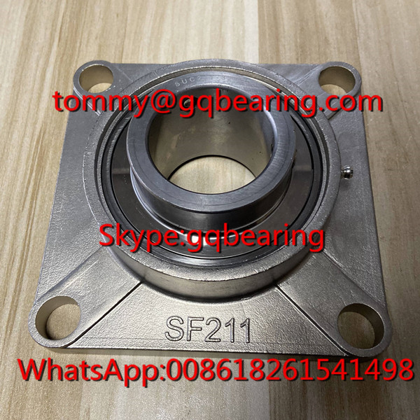 SSUCF211-32 Full Stainless Steel Four-bolt Flanged Housing Units UCF211 ...