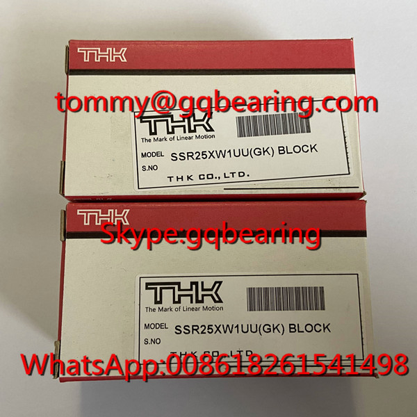 Japan Original THK SSR25XW1UU(GK) Linear Block THK SSR25XW Linear Slide