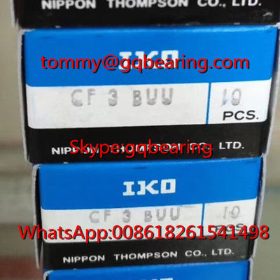 IKO CF3BUU Metric Size Cylindrical Outer Ring Type Cam Follower Bearing