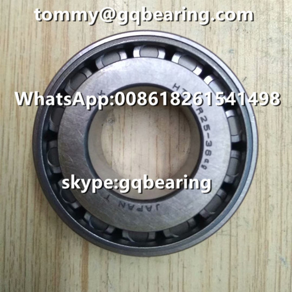 Chrome Steel Material NSK R25-36 Tapered Roller Bearing Gearbox Bearing